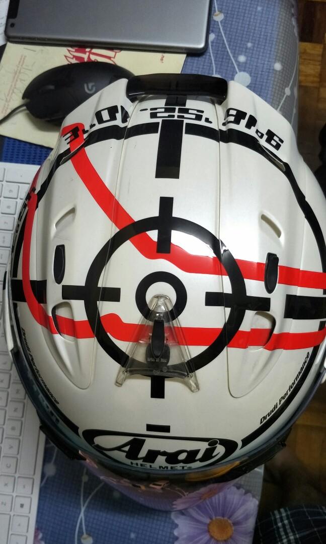 Arai SZ Ram 4 Nitro Nori, Motorbikes on Carousell