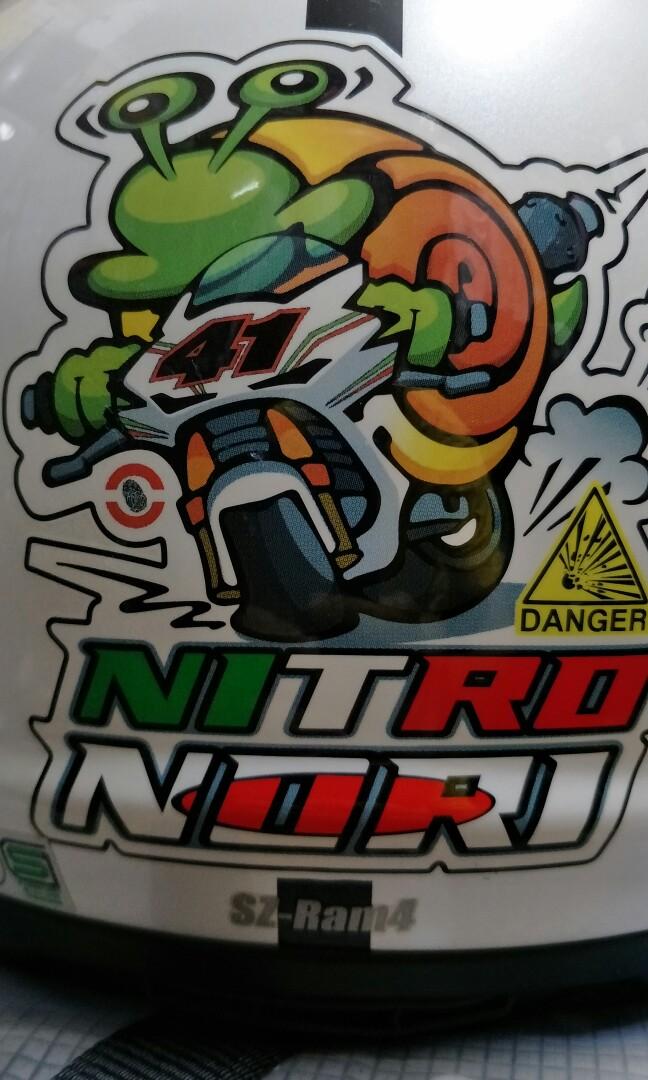 Arai SZ Ram 4 Nitro Nori, Motorbikes on Carousell
