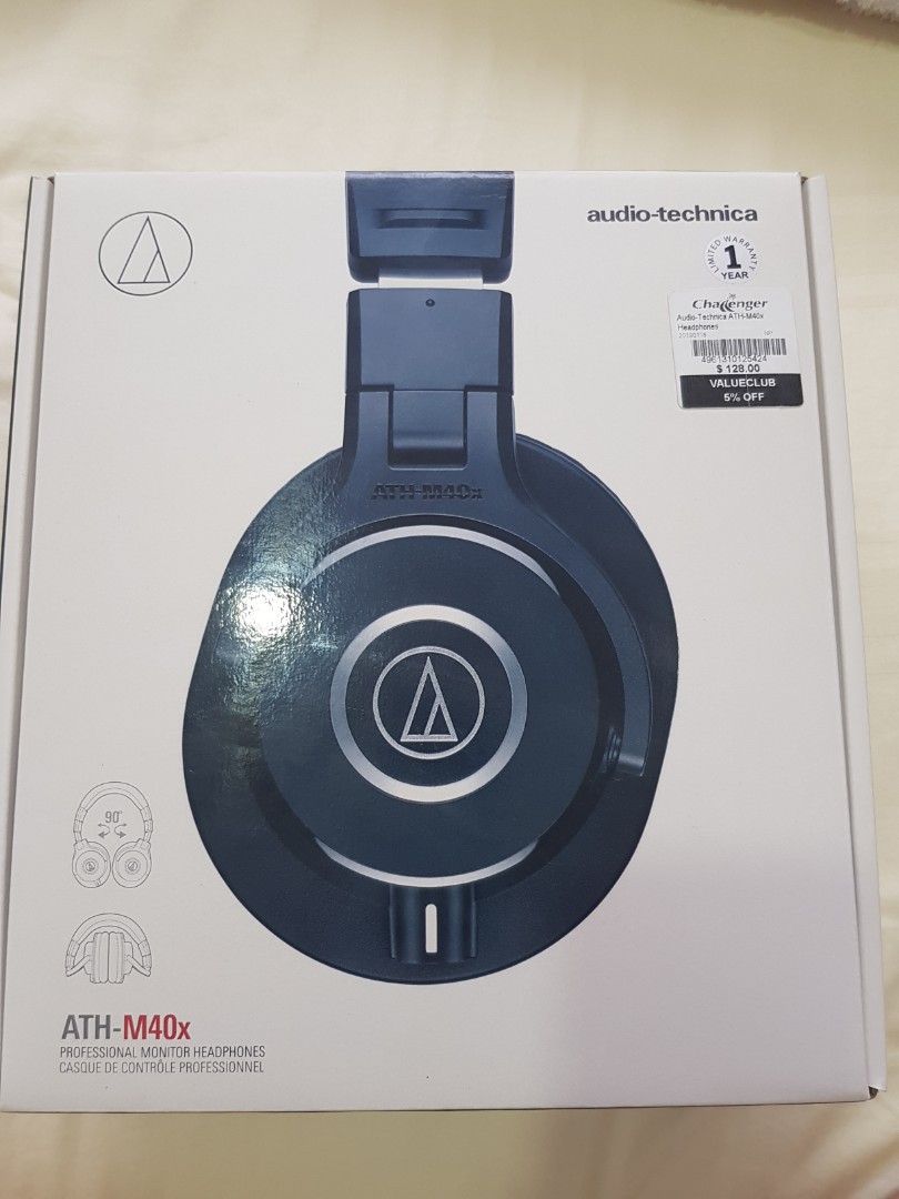 Audio-Technica ATH-M40x, Audio, Other Audio Equipment on Carousell