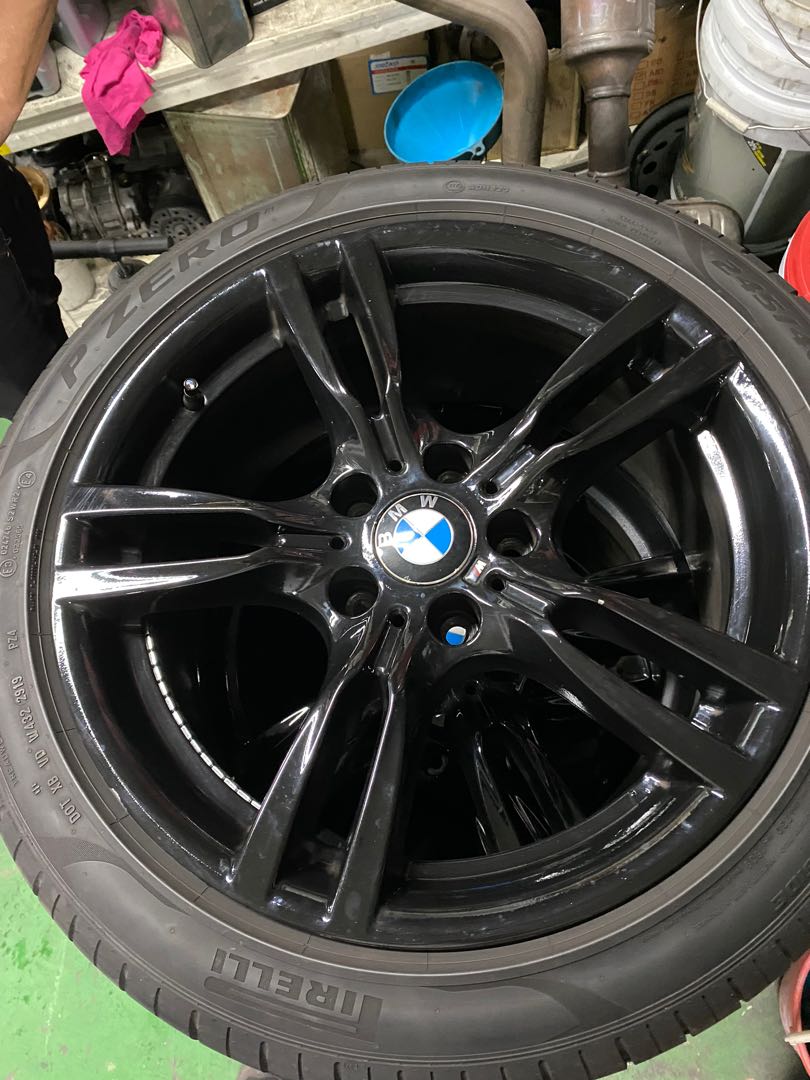 BMW original M sport M400 rims with tyres, Car Accessories, Tyres ...