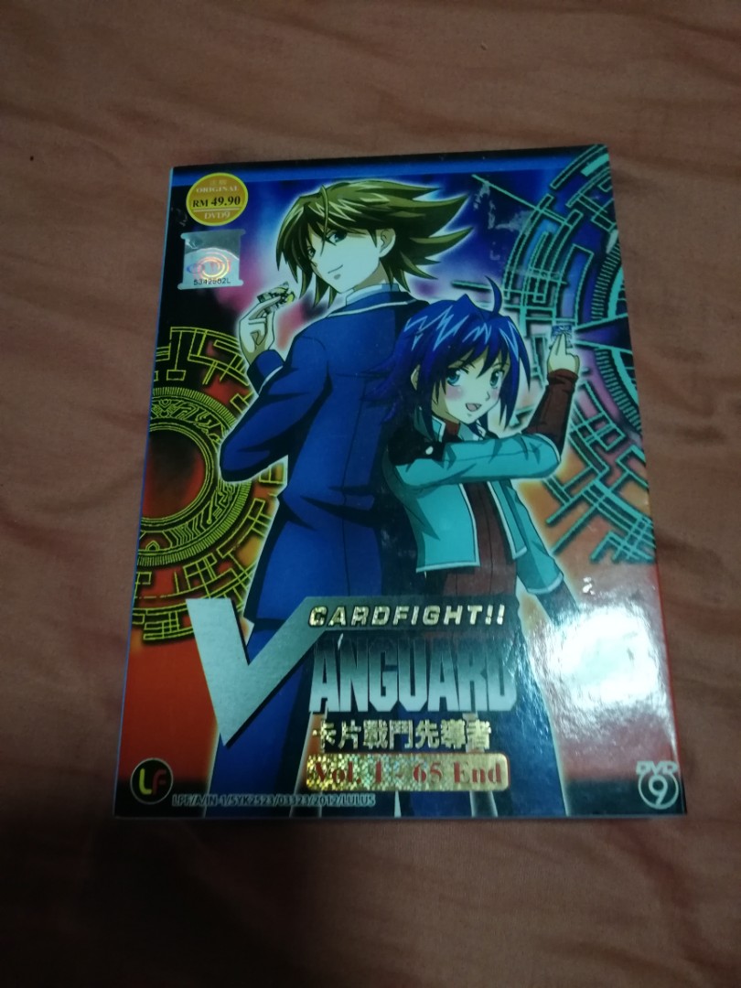 Cardfight vanguard anime dvd full vol. 1 to 65end, Video Gaming, Gaming ...