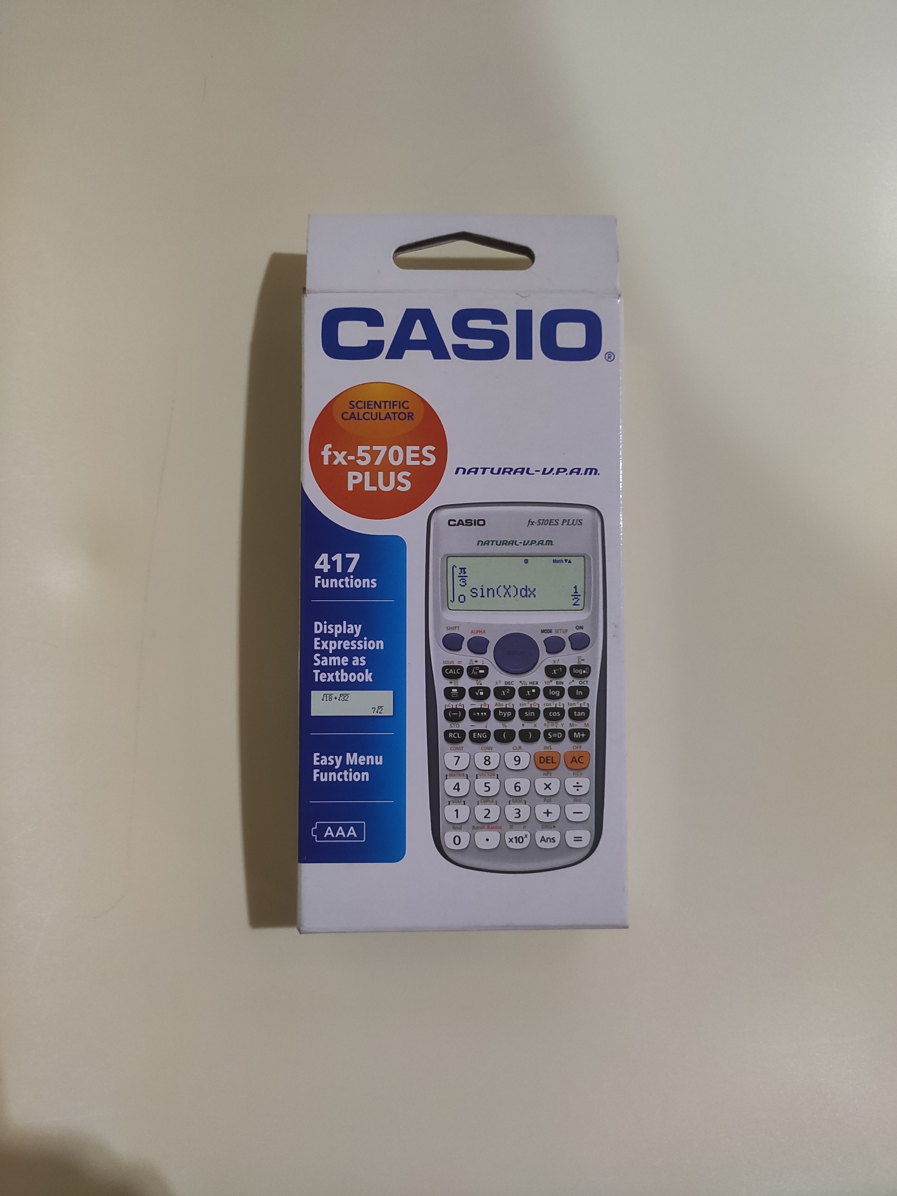 Casio fx-570ES PLUS, Computers & Tech, Office & Business Technology on ...