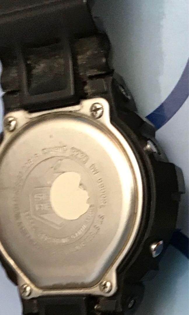 Casio G Shock 黑色 DW-6900PL 手錶 Module 3230 C3 Black Digital Watch, 名牌 ...