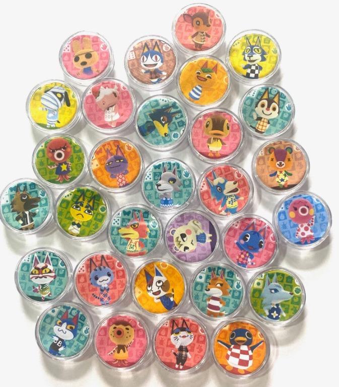 [COIN & CASE] Animal Crossing Amiibo coins (Series 1 to 5), Video ...