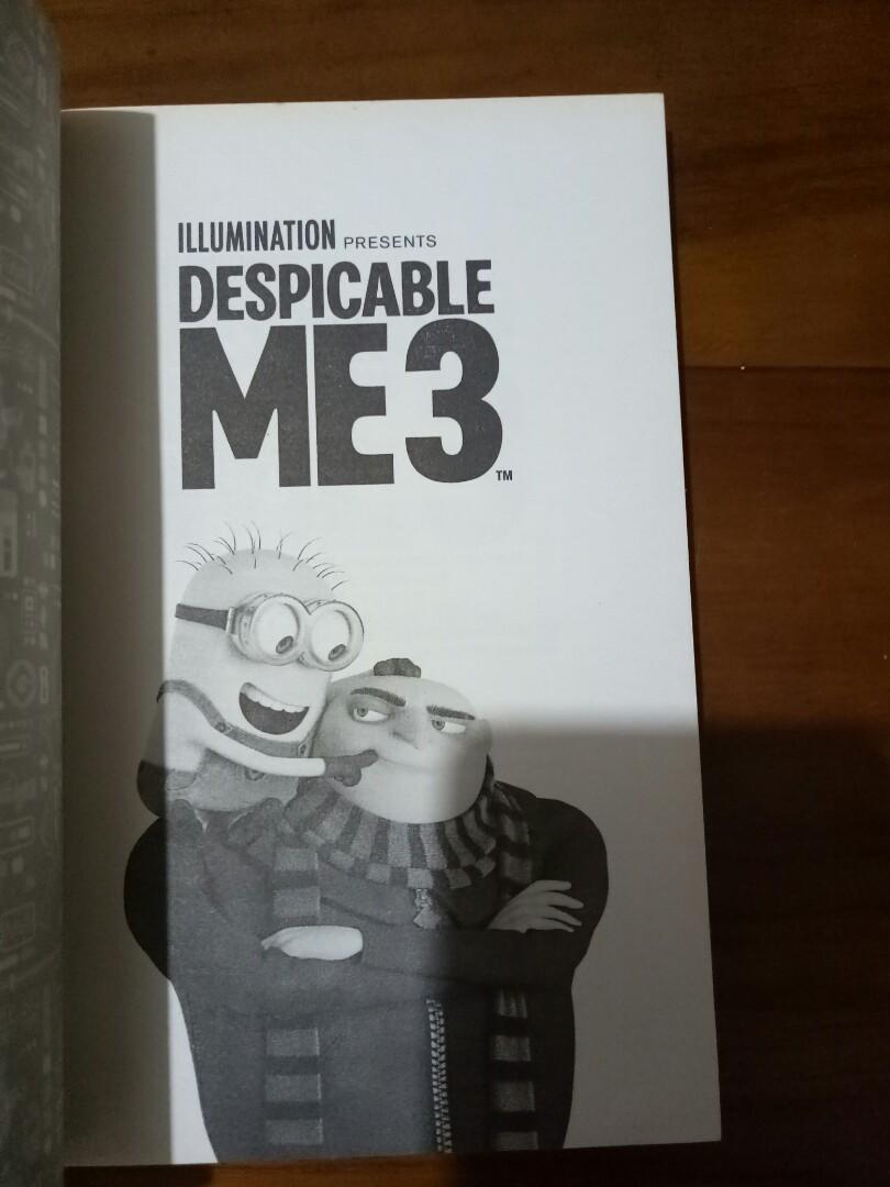 DESPICABLE ME 3, Books & Stationery, Children's Books on Carousell