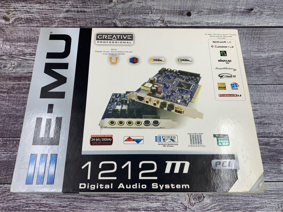 EMU 1212m PCI Digital Audio System, TV & Home Appliances, TV ...