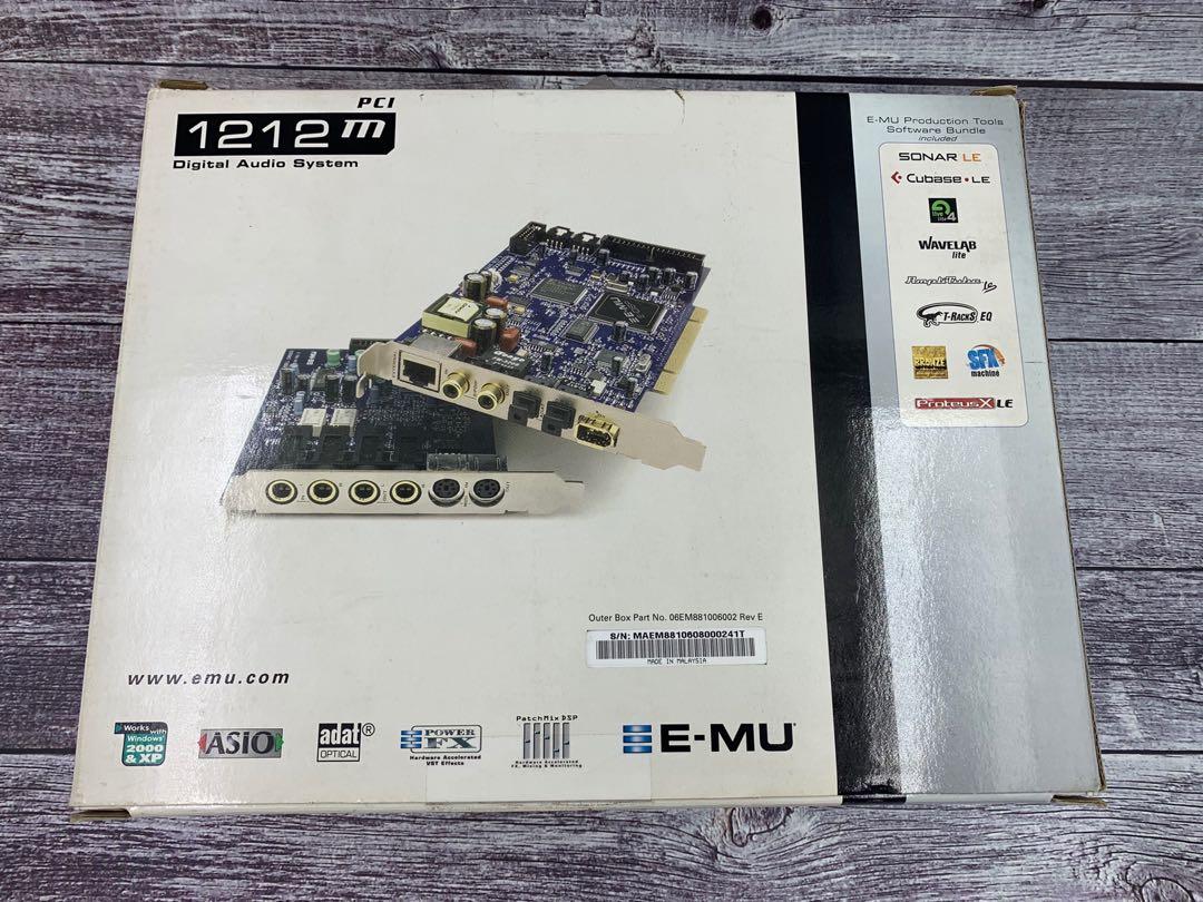 EMU 1212m PCI Digital Audio System, TV & Home Appliances, TV ...