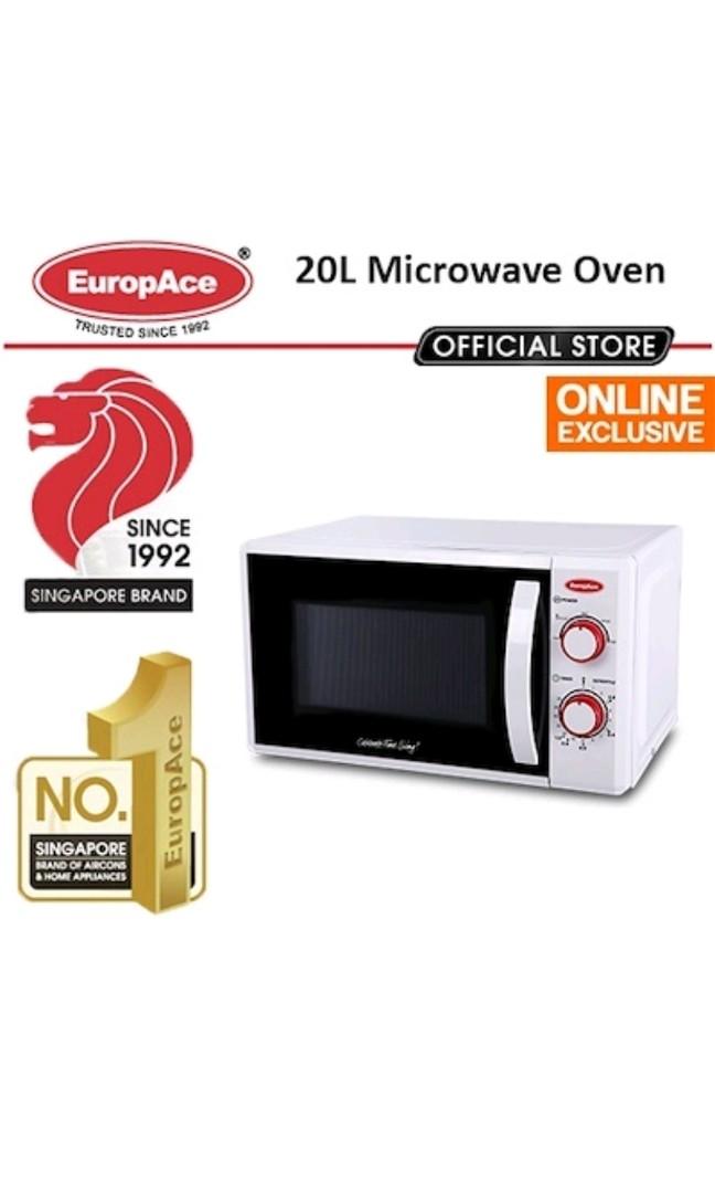 EuropAce 20L Microwave Oven, Home Appliances, Kitchenware on Carousell
