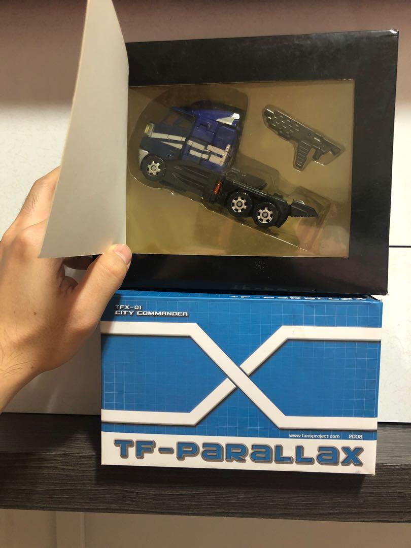 Fansproject city commander Ko classic Optimus prime with ko city ...