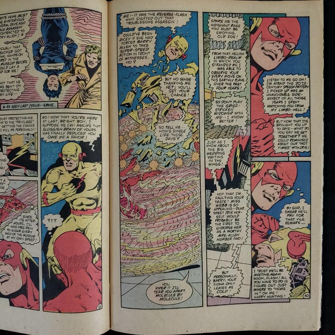 Flash #323 (1983) Key! Flash vs Reverse Flash! - DC Comics / Bronze Age ...