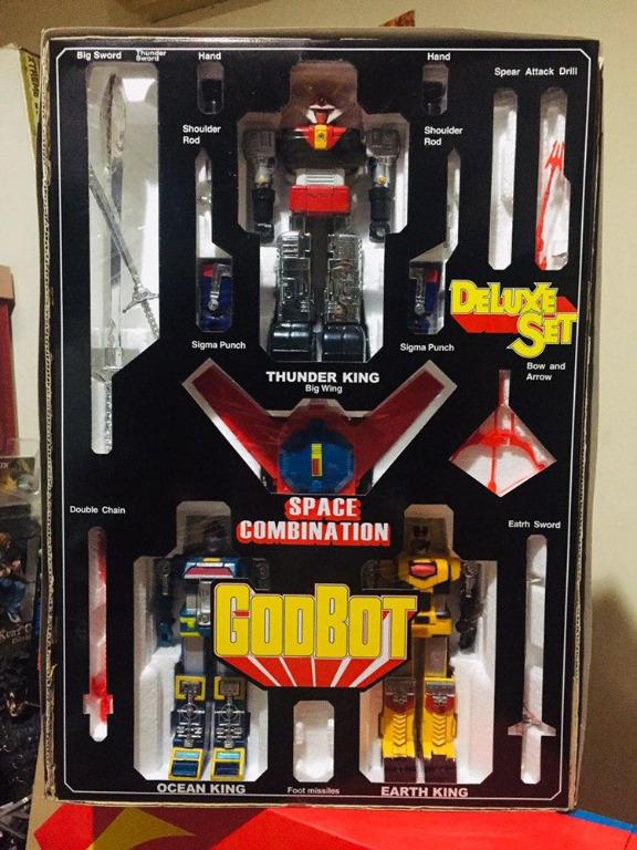 GODAIKIN TAIWAN CHOGOKIN SPACE EMPEROR GOD SIGMA ( GODBOT ) 宇宙大帝 SPACE ...