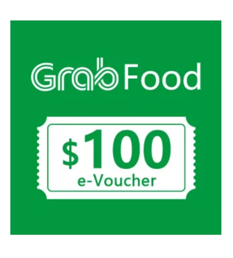 GrabFood $100 voucher, Video Gaming, Gaming Accessories, Game Gift ...