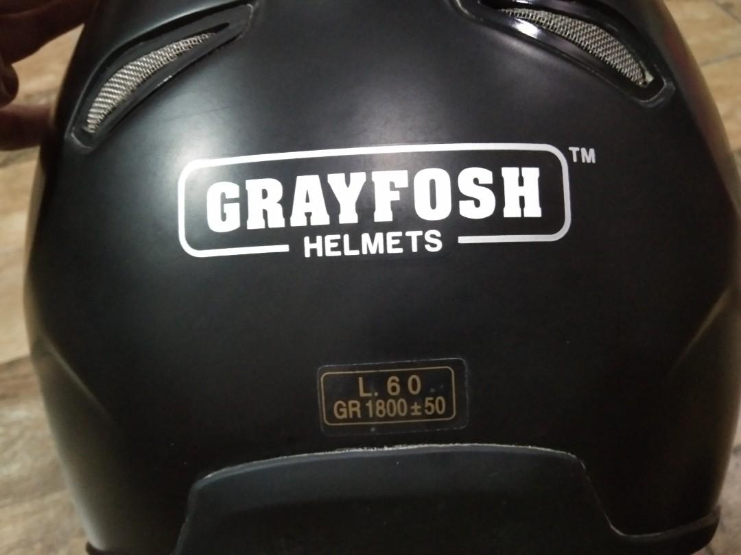 Grayfosh Helmet Explorer flip Up 2ndhand L size, Auto Accessories on ...