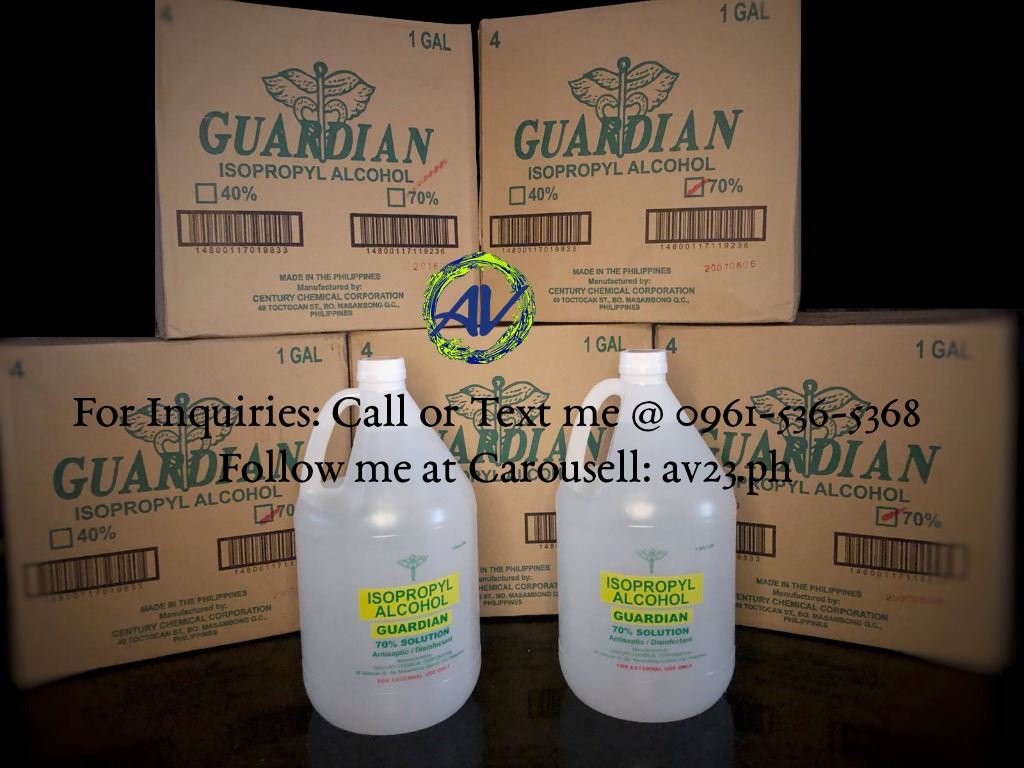 Guardian Alcohol 70% Isopropyl Alcohol, Health & Nutrition, Medical ...