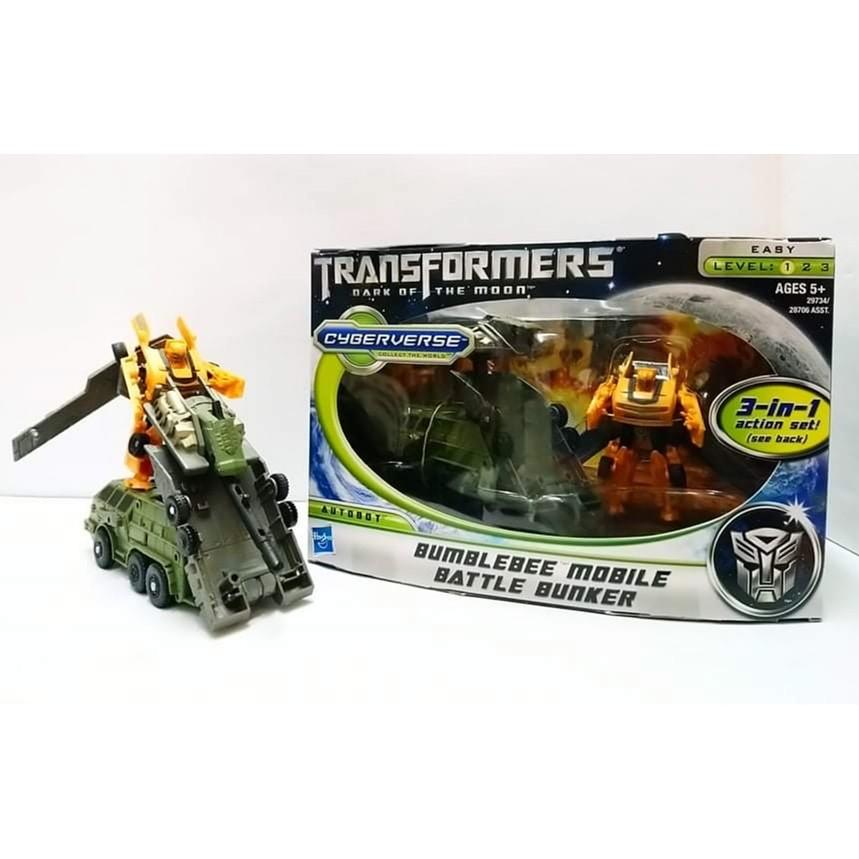 Hasbro Transformers Bumblebee Mobile Battle Bunker Dark of the Moon ...
