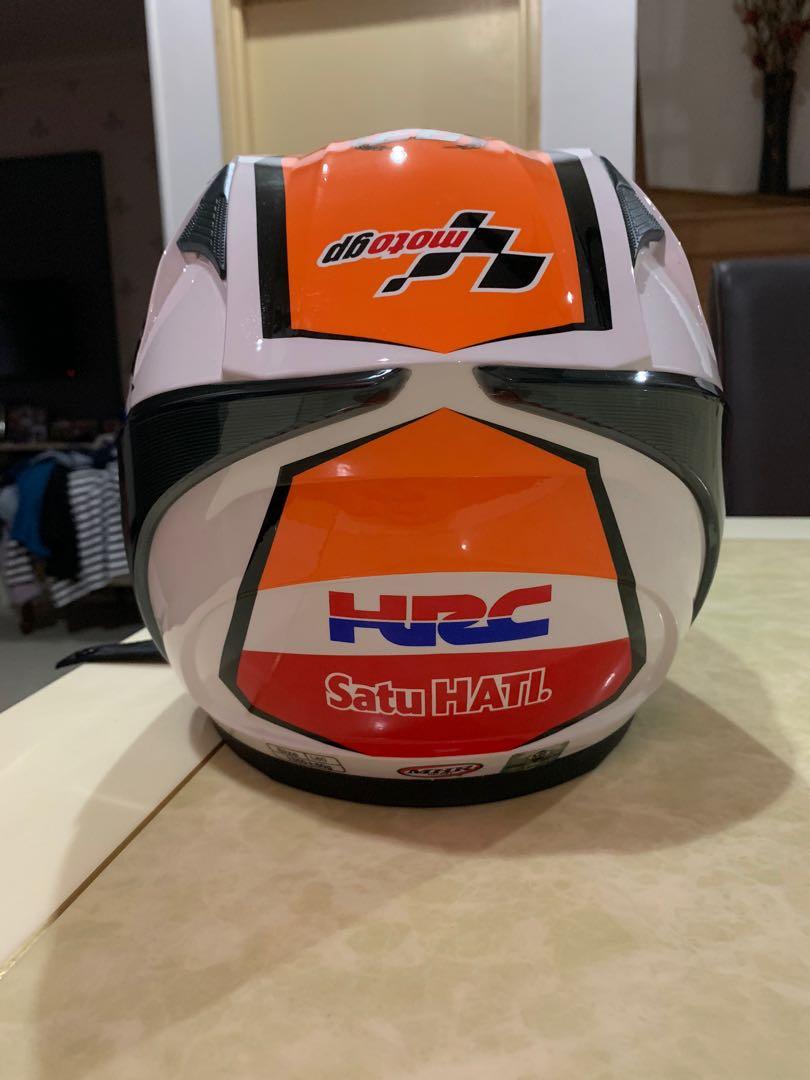 Helmet MHR REPSOL, Motorbikes on Carousell