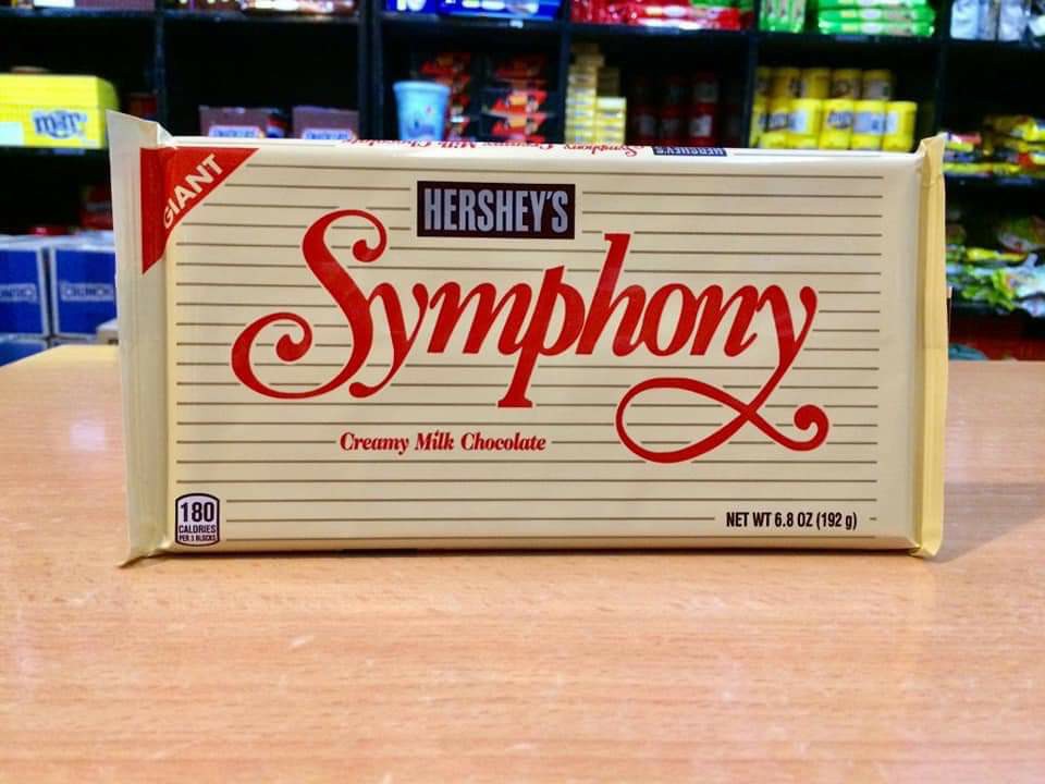 Hershey's Giant Symphony Bar Red/Blue, Food & Drinks, Local Eats on ...