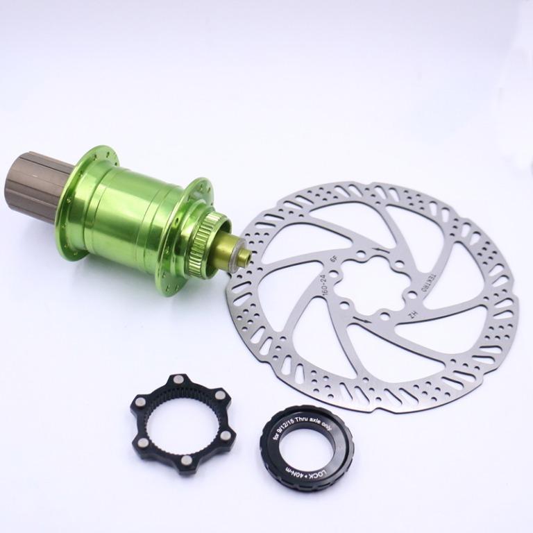 HUB CENTRE LOCK ADAPTER TO 6-BOLT Rotor, Sports Equipment, Bicycles ...