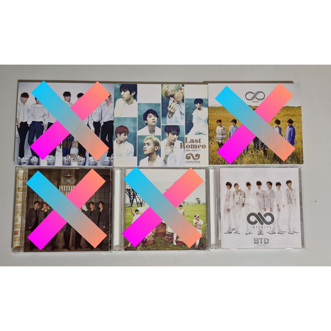 INFINITE JAPANESE ALBUMS, Hobbies & Toys, Memorabilia & Collectibles, K ...