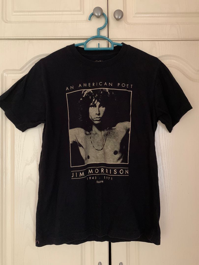 Jim Morrison Shirt, Men's Fashion, Tops & Sets, Tshirts & Polo Shirts ...