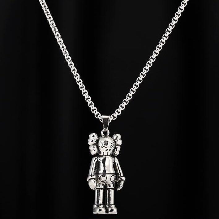 Kaws necklace, Women's Fashion, Jewelry & Organisers, Necklaces on ...