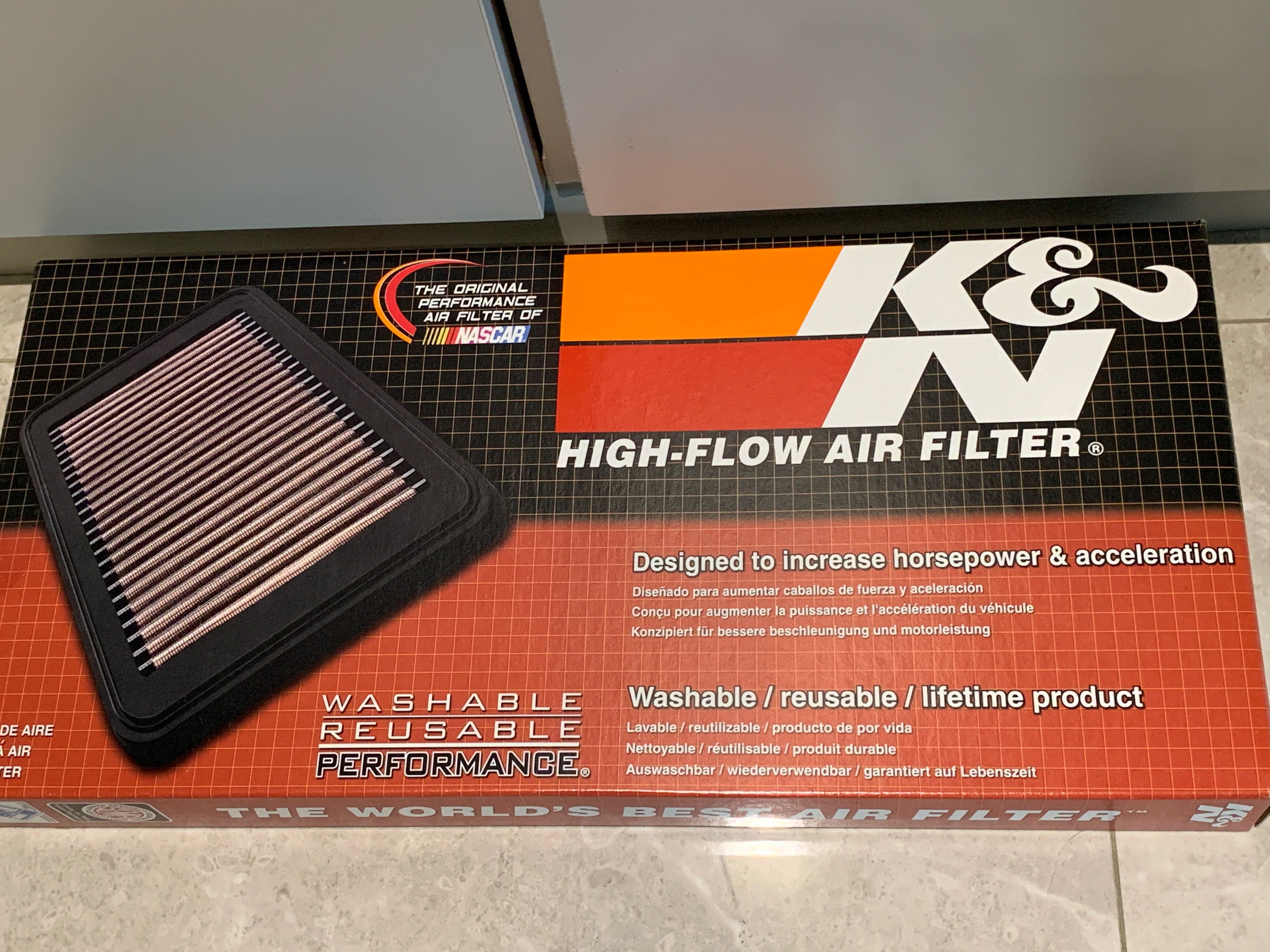 K&N Air Filter for Mercedes Benz Part number 33-3142 C180 C200 C300 CLS ...
