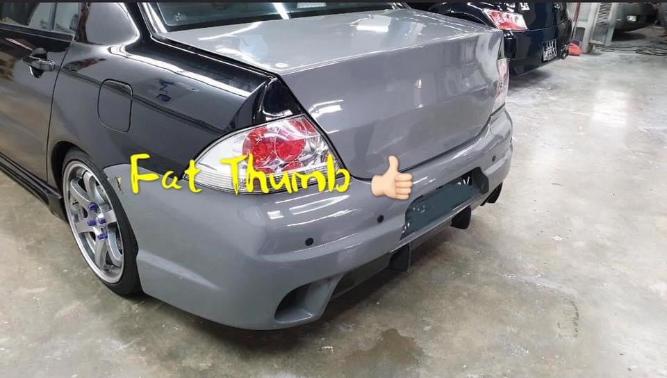 Lancer cs3 trunk (evo style), Car Accessories, Accessories on Carousell