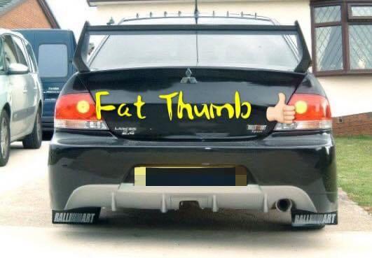 Lancer cs3 trunk (evo style), Car Accessories, Accessories on Carousell