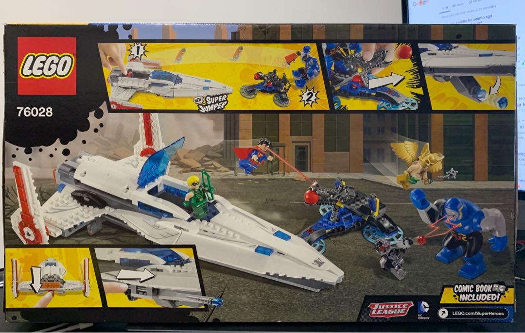 LEGO SUPER HEROES 76028 DARKSEID INVASION, Hobbies & Toys, Toys & Games ...