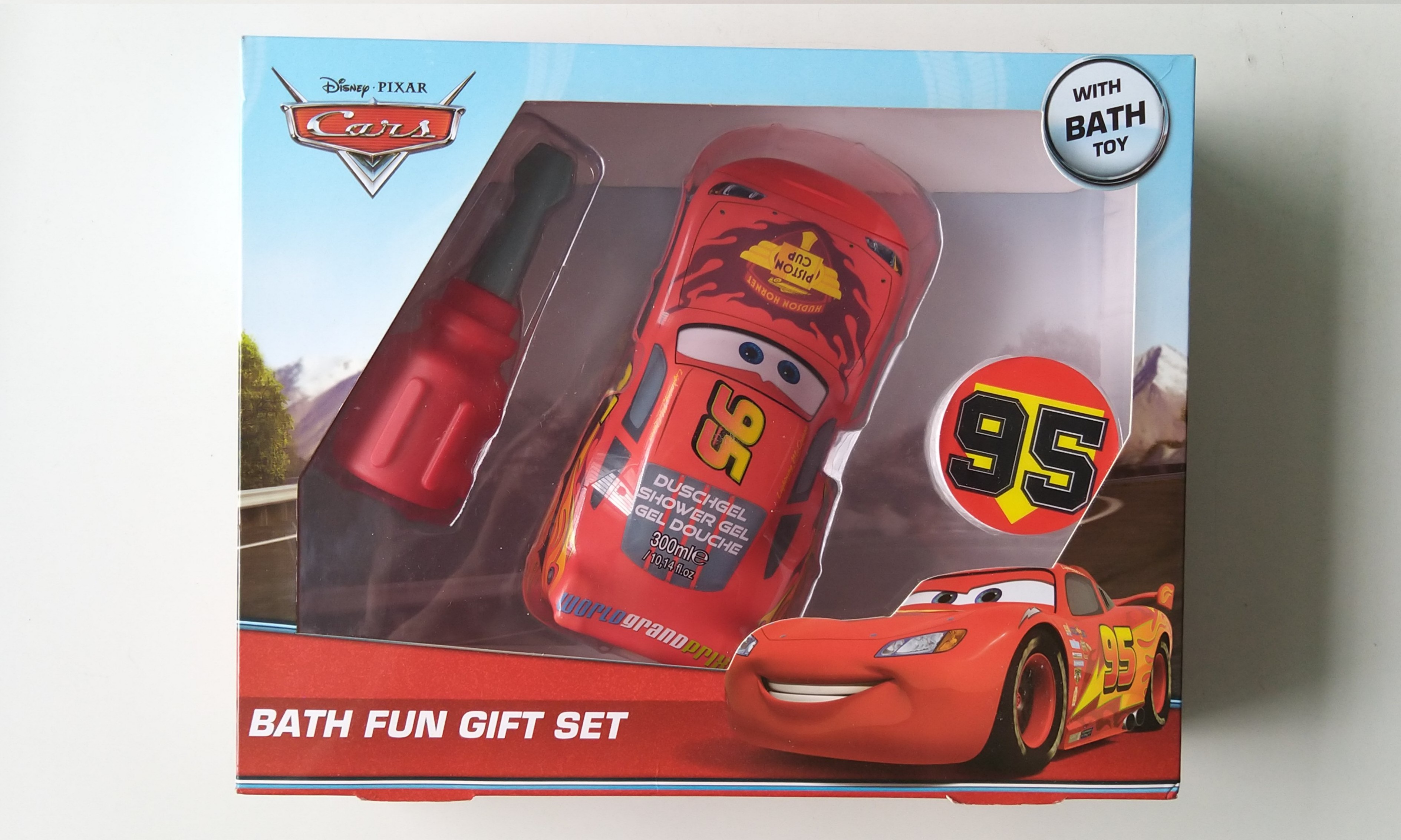 Lightning McQueen Bath Fun Gift Set, Hobbies & Toys, Toys & Games on ...