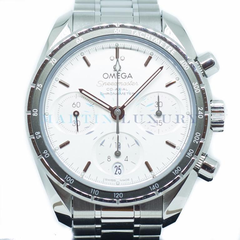 Like New Omega Speedmaster 38 Co-Axial Chronograph Ref: 324.30.38.50.02 ...