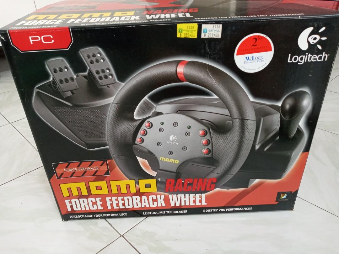 Logitech MOMO Racing wheel, Computers & Tech, Parts & Accessories ...