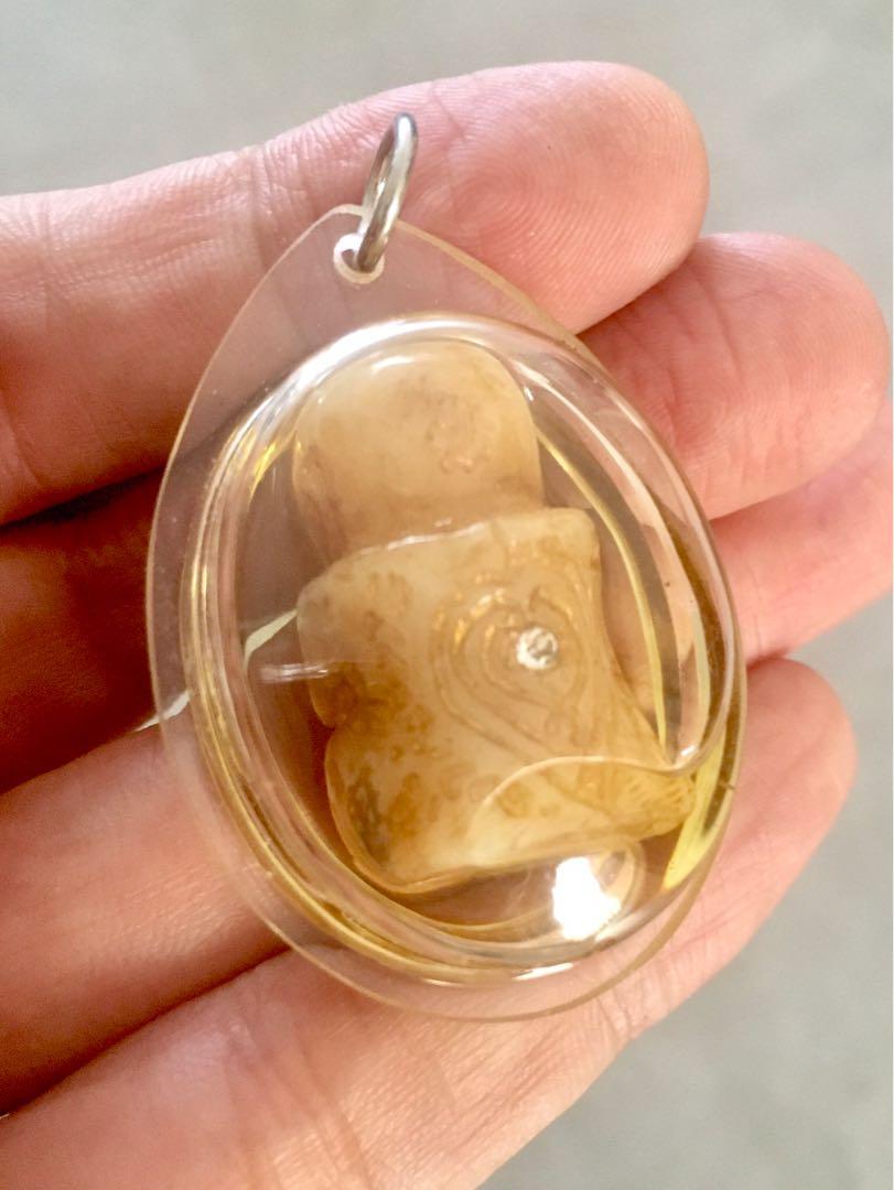 Lp Pinak Golden Boy Kumantong Chang Na Man Hom Takrut BE2510 Kuman KMT ...