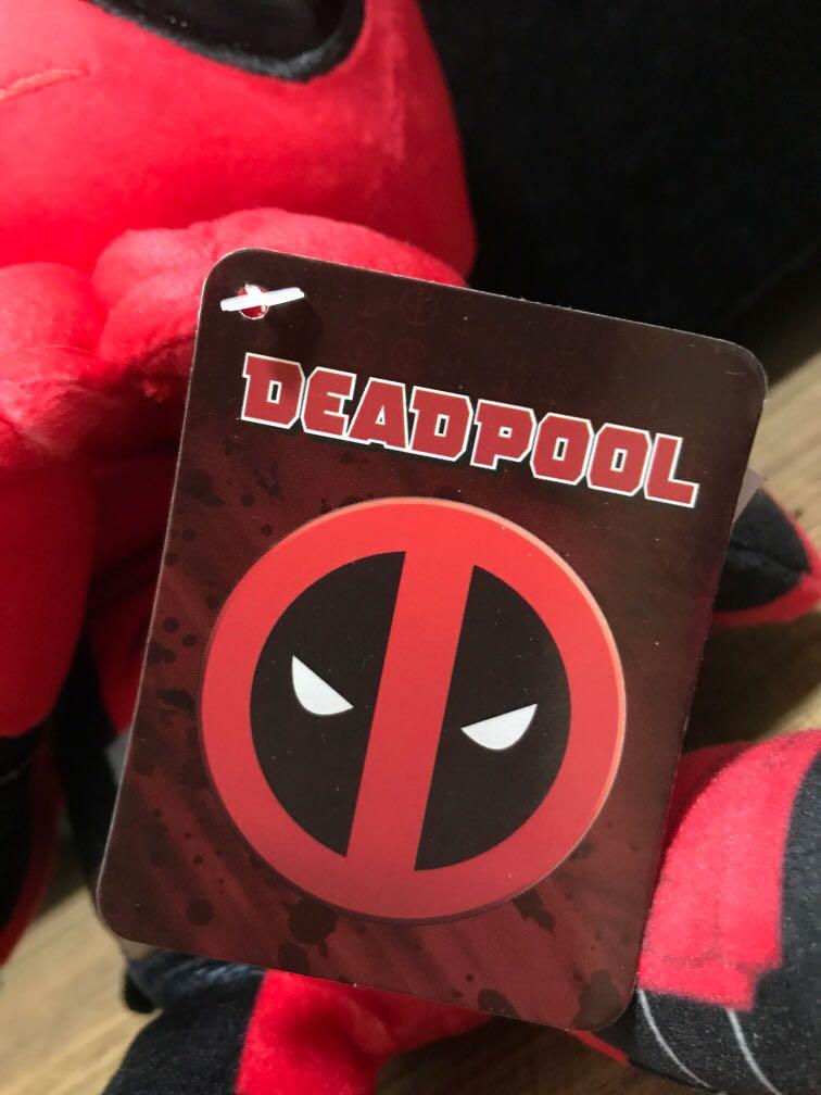 Marvel Soft Toy - Deadpool, 玩具 & 遊戲類, 毛公仔 - Carousell