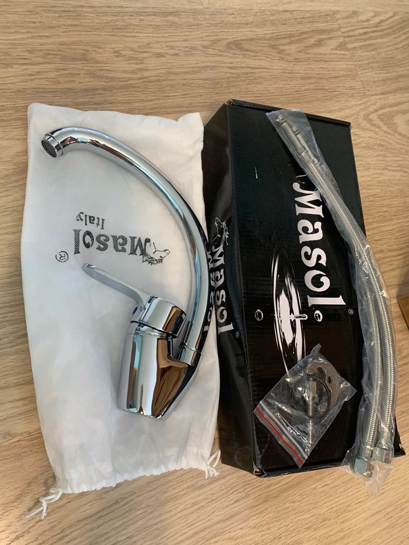 全新Masol廚房用冷熱水龍頭, 傢俬＆家居, 浴室、廚房用品配件 - Carousell