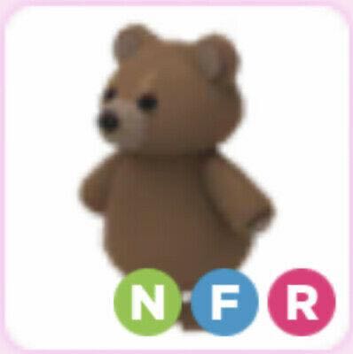 Neon fly ride brown bear - Roblox Adopt Me pets, Video Gaming, Gaming ...