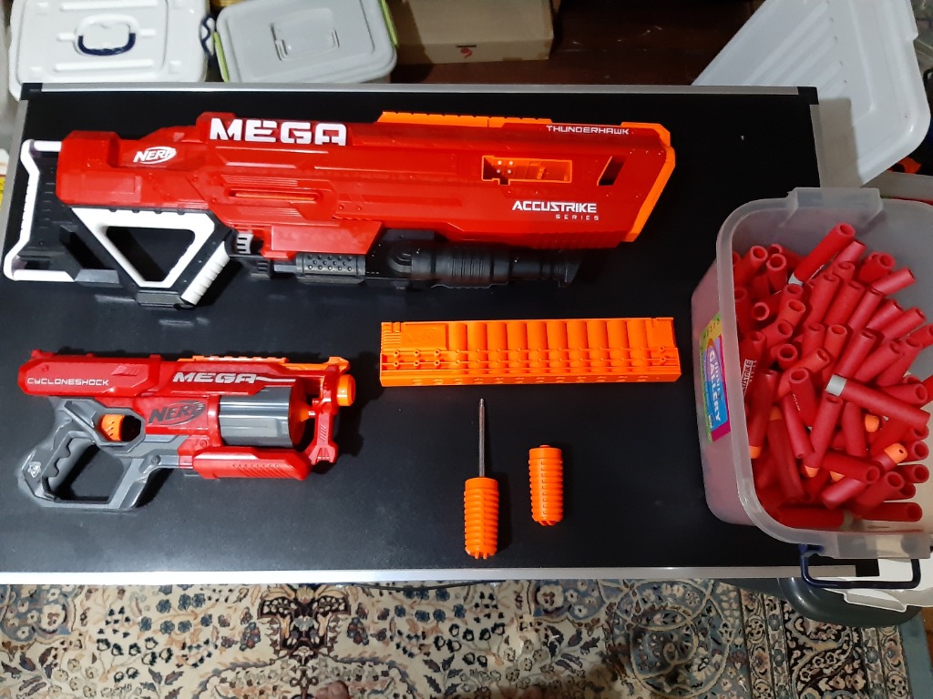 NERF Mega Blasters set, Hobbies & Toys, Toys & Games on Carousell