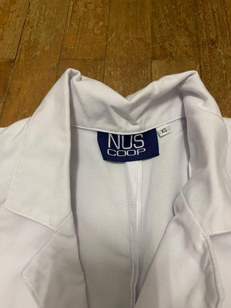 NUS co op lab coat XS, Women's Fashion, Coats, Jackets and Outerwear on ...
