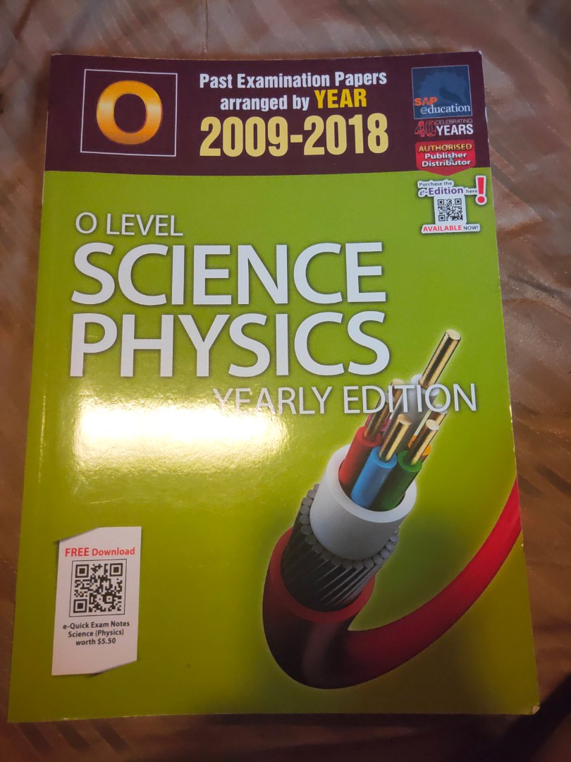 O Level Science Physics TYS, Hobbies & Toys, Books & Magazines ...