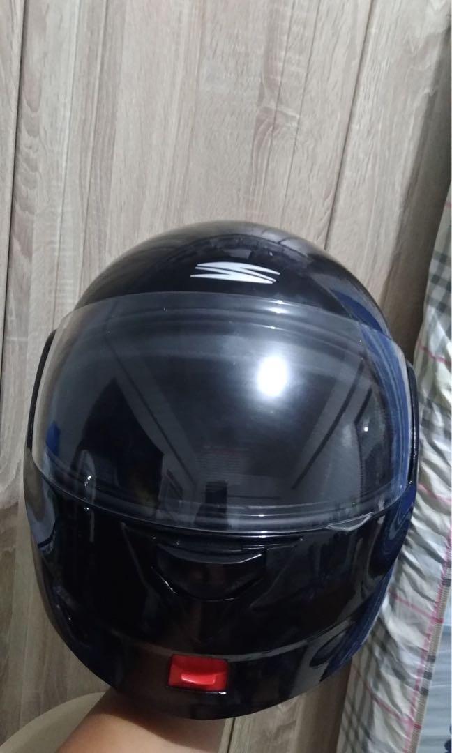 Original Spyder Enduro Helmet black, Motorbikes, Motorbike Parts ...