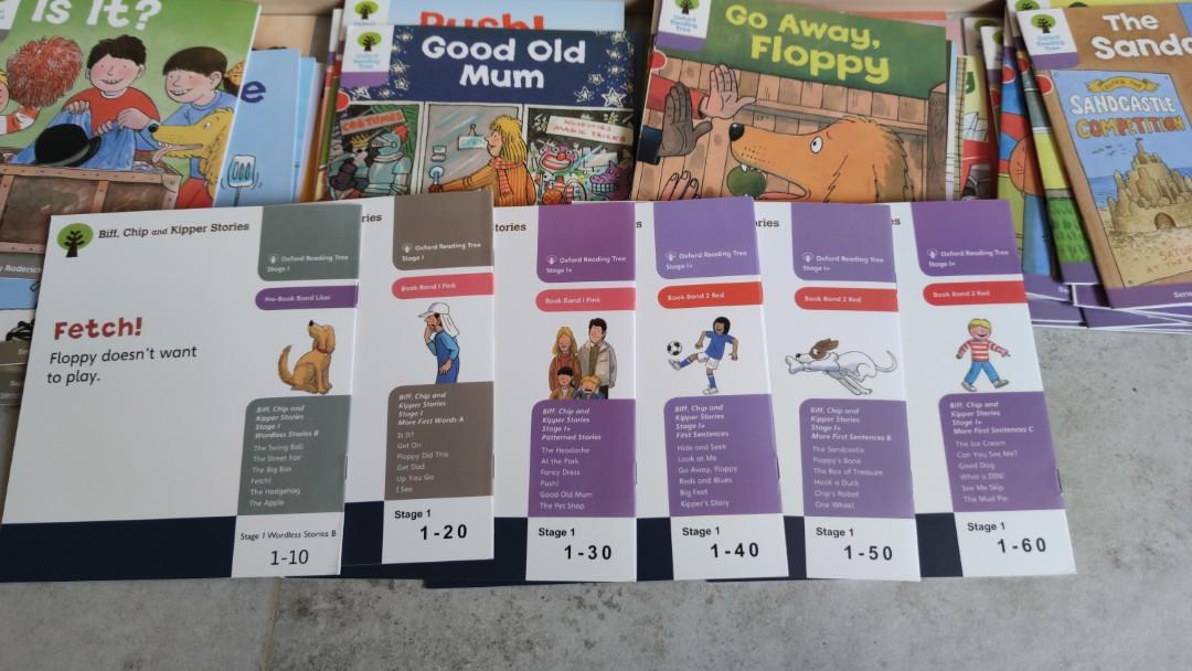 Oxford Reading Tree 校園版 Stage 1+ ( Book Band 1 Pink + Book Band 2 Red ...