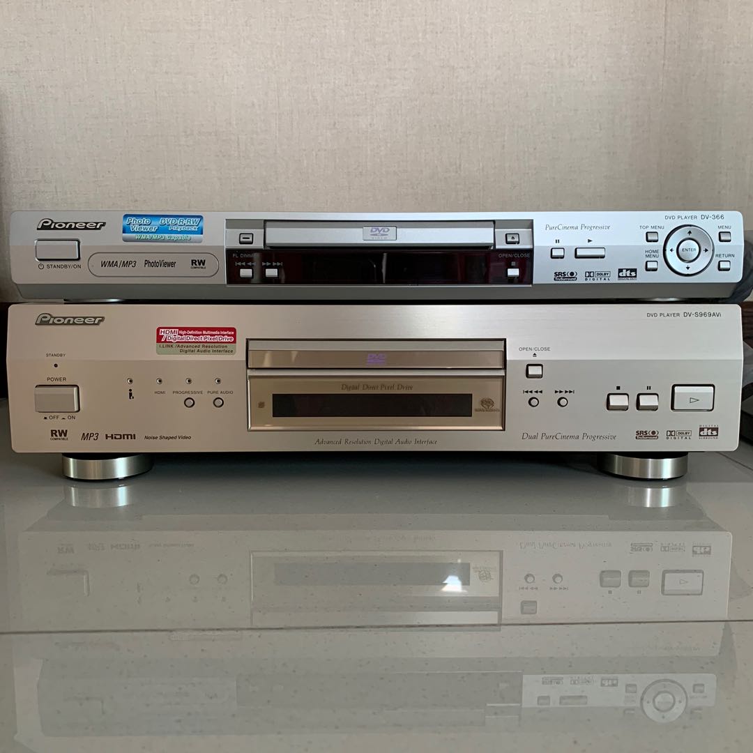 Pioneer DVD Player - DV366 and DVS969AVi, TV & Home Appliances, TV ...