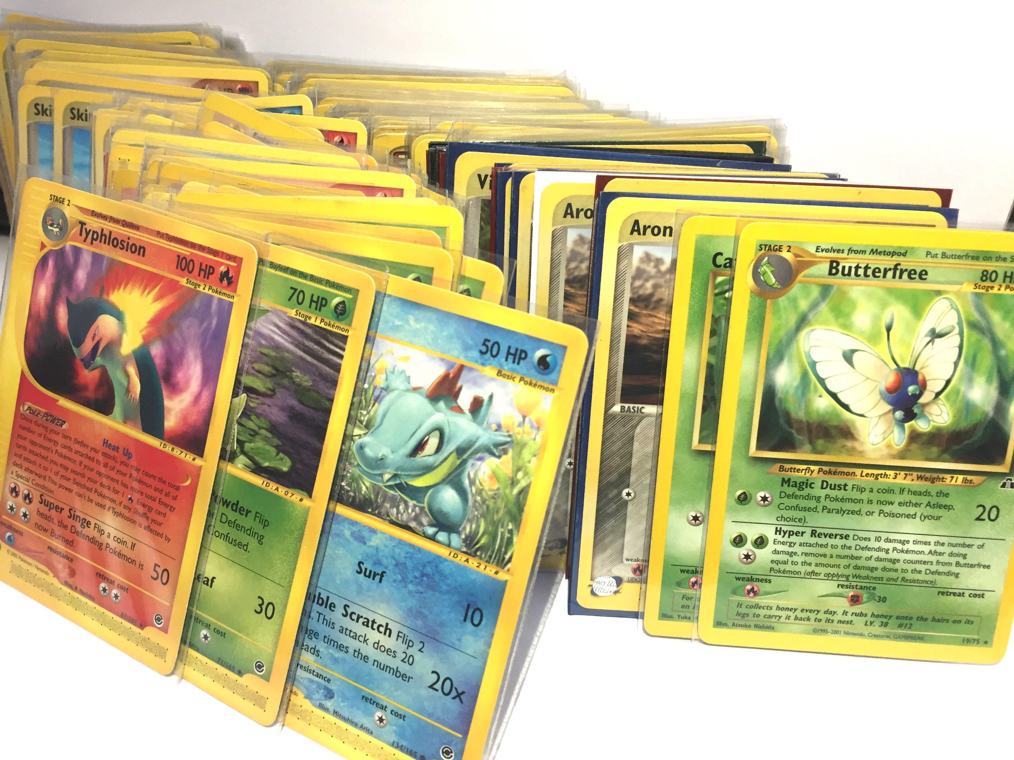 Pokemon Cards Base Set 101/102 Charizard Venusaur Blastoise, Hobbies ...