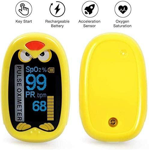 Portable SpO2 Blood Oxygen Monitor for 1-12 Years Old Children ...