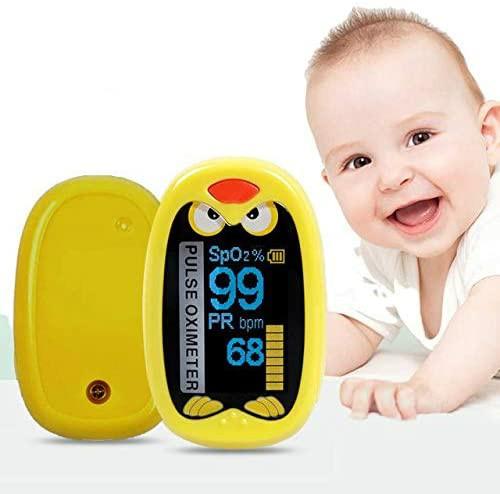 Portable SpO2 Blood Oxygen Monitor for 1-12 Years Old Children ...