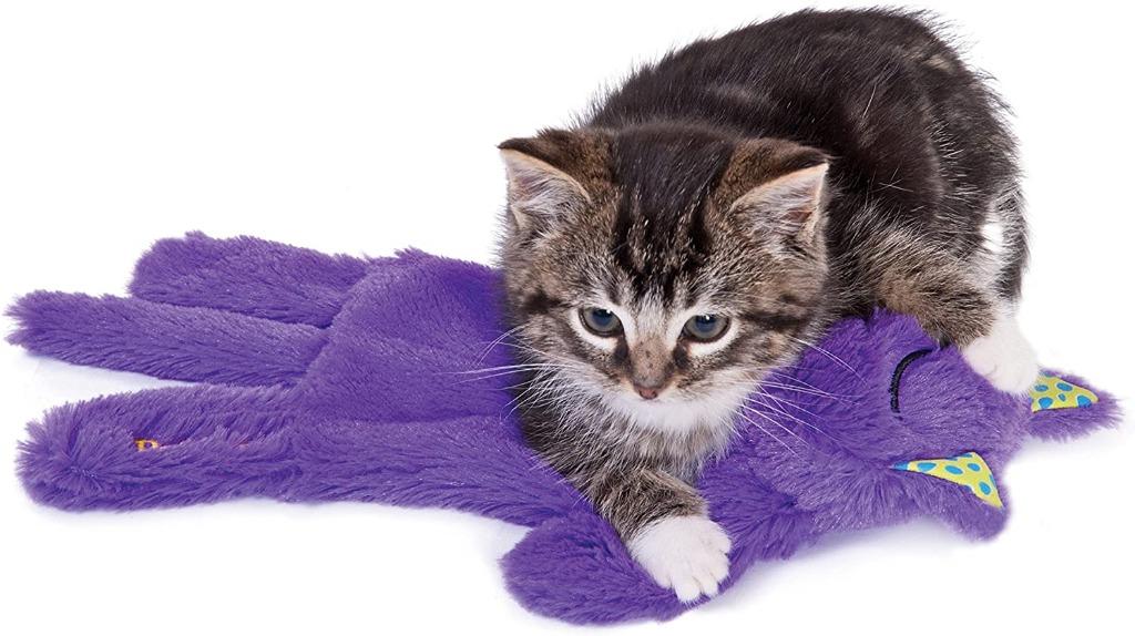 Purr Pillow Soothing Plush Toy for Cats, Purr Pillow Comforting Cat Toy ...