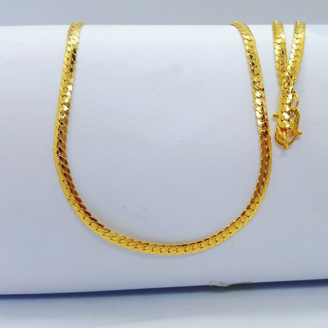 Rantai Leher 916 Dewasa (60cm), Women's Fashion, Jewelry & Organisers ...