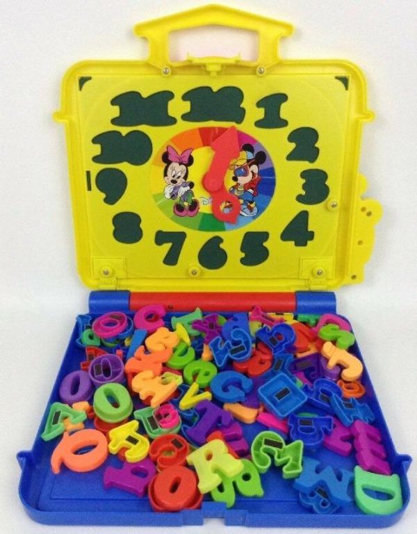 Figurines & Knick Knacks Vintage Mickey Mouse educational magnet to ...