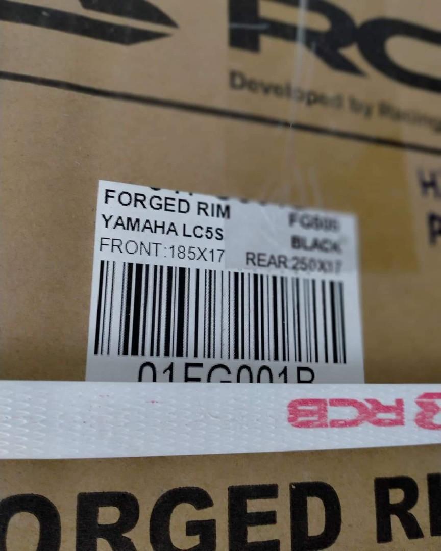 RCB FG505 Forged rim lc135 5s / y125z / Spark 135, Motorcycles ...