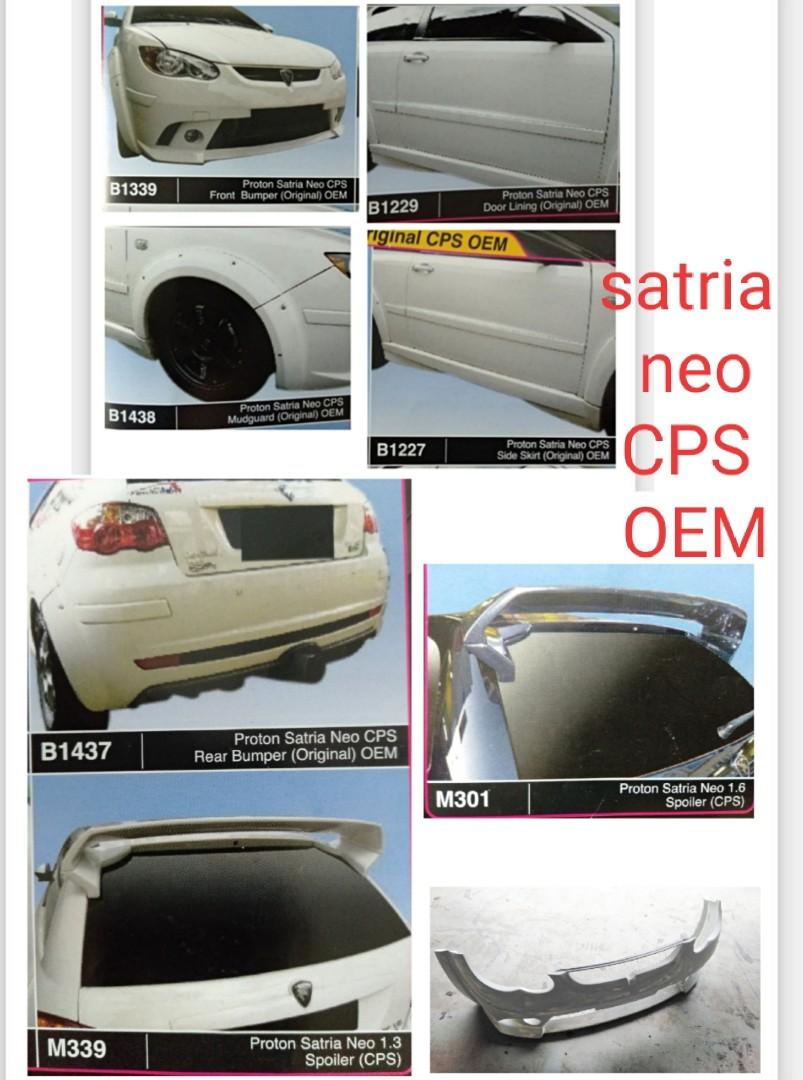Satria neo bodykit CPS OEM bumper fender skirt full set price, Auto ...